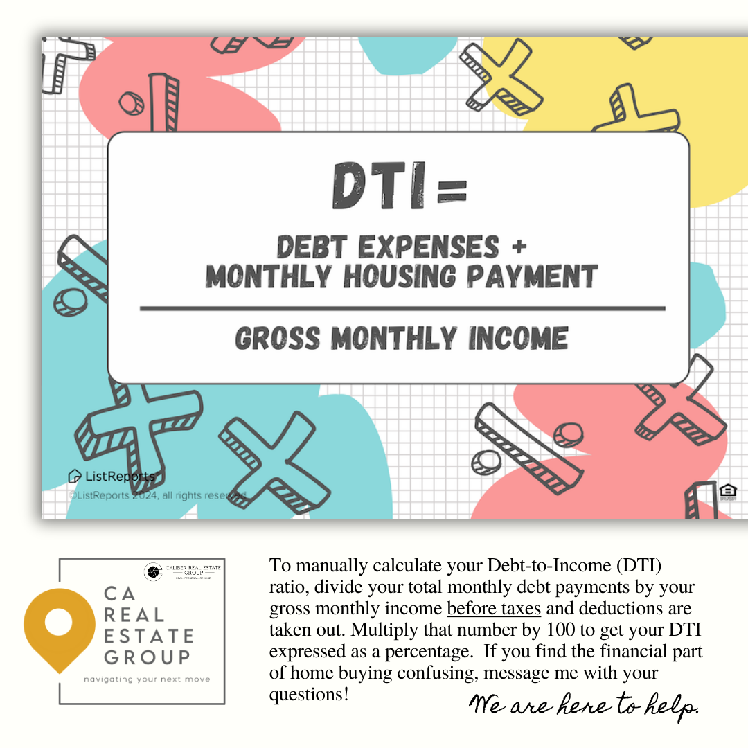 How to Calculate Your Debt-to-Income Ratio (DTI) - CARE GROUP